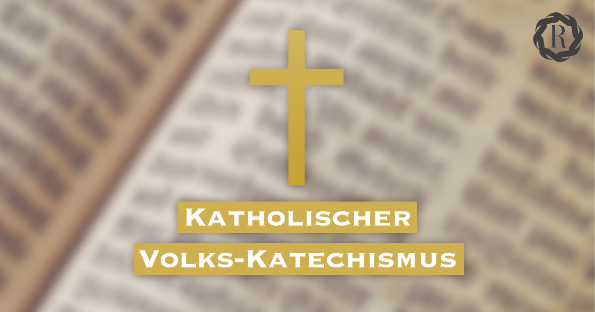 Katholischer Volks-Katechismus - Franz Spirago - Katholischer Volks ...